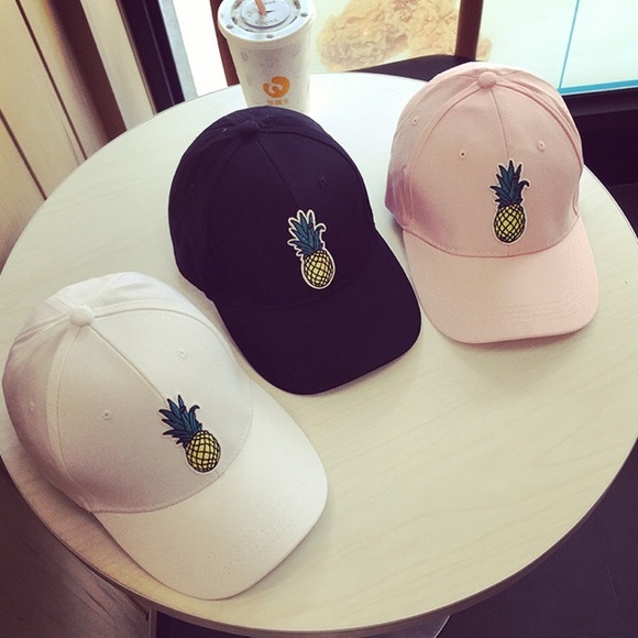 boutique | Accessories | Pineapple Cap | Poshmark
